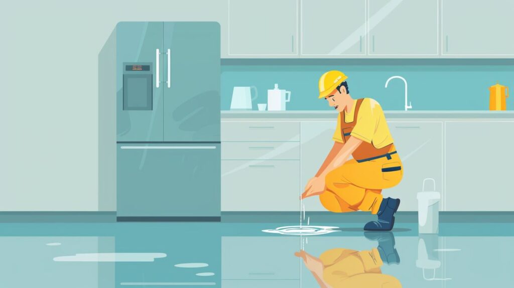 Warum Kommt Wasser Unter Dem Kuhlschrank